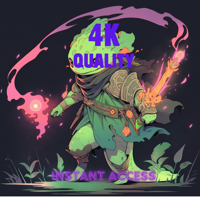 Axolotl Bundle 1 15 Axolotl Portraits, Dungeons and Dragons Art, D&D ...