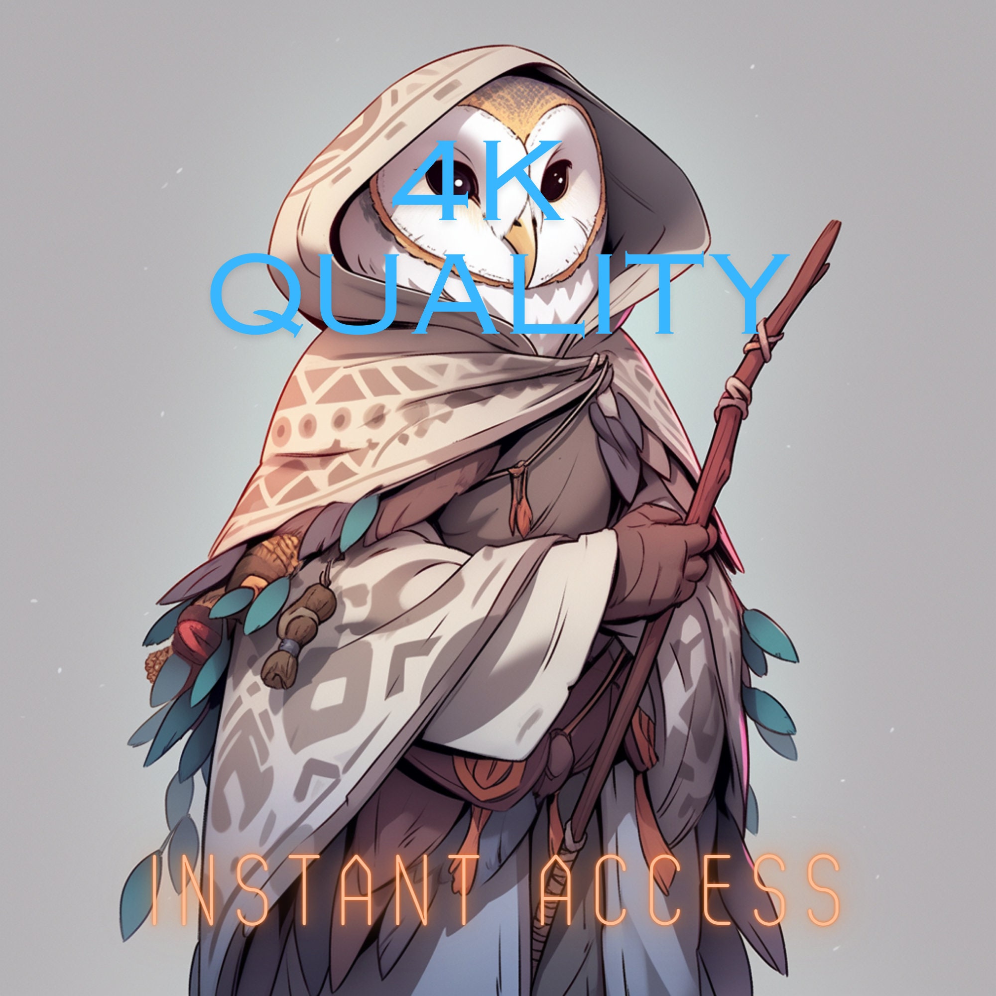 Owlin Bundle 1- 15 Owlin Portraits, Dungeons and Dragons Art, D&D Art ...