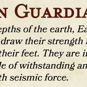DND 5e- Fighter Subclass- Earthen Guardian - Etsy