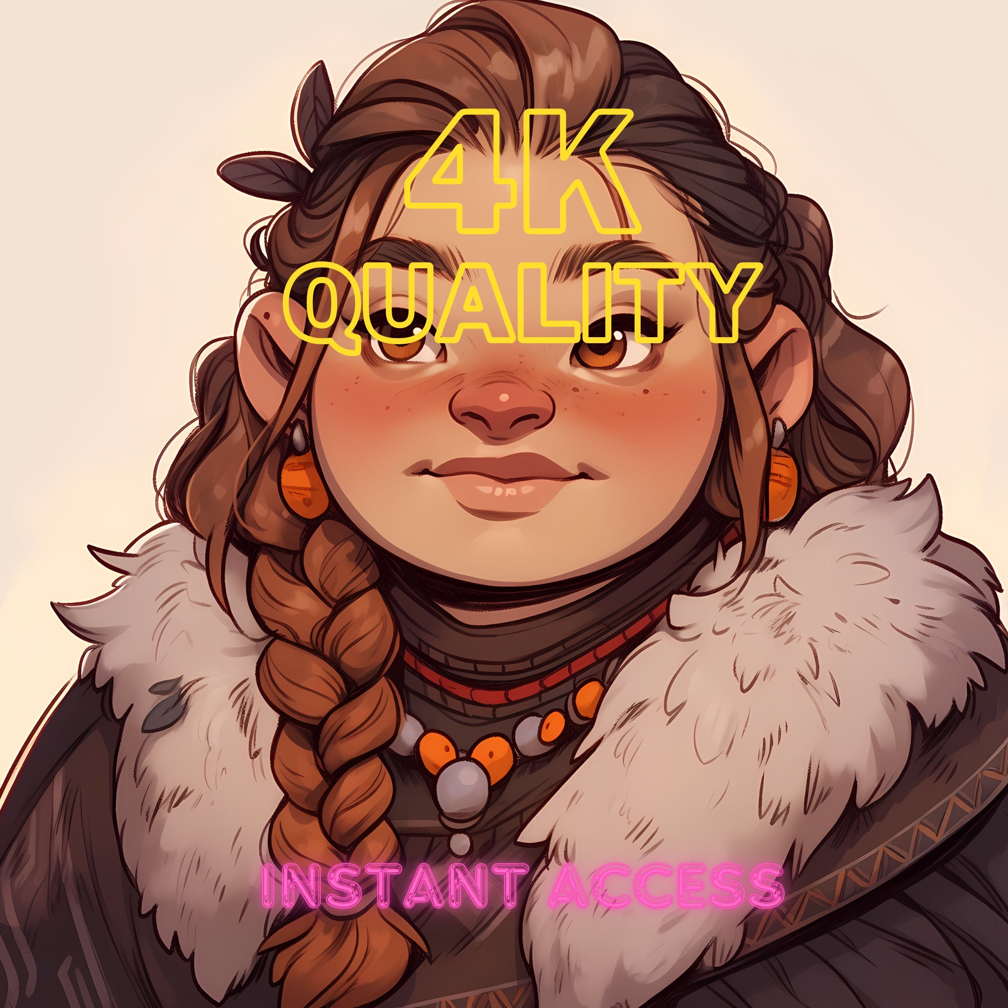 Dwarf Character Portraits: D&D Art Bundle (digital Download, PNG Bundle ...