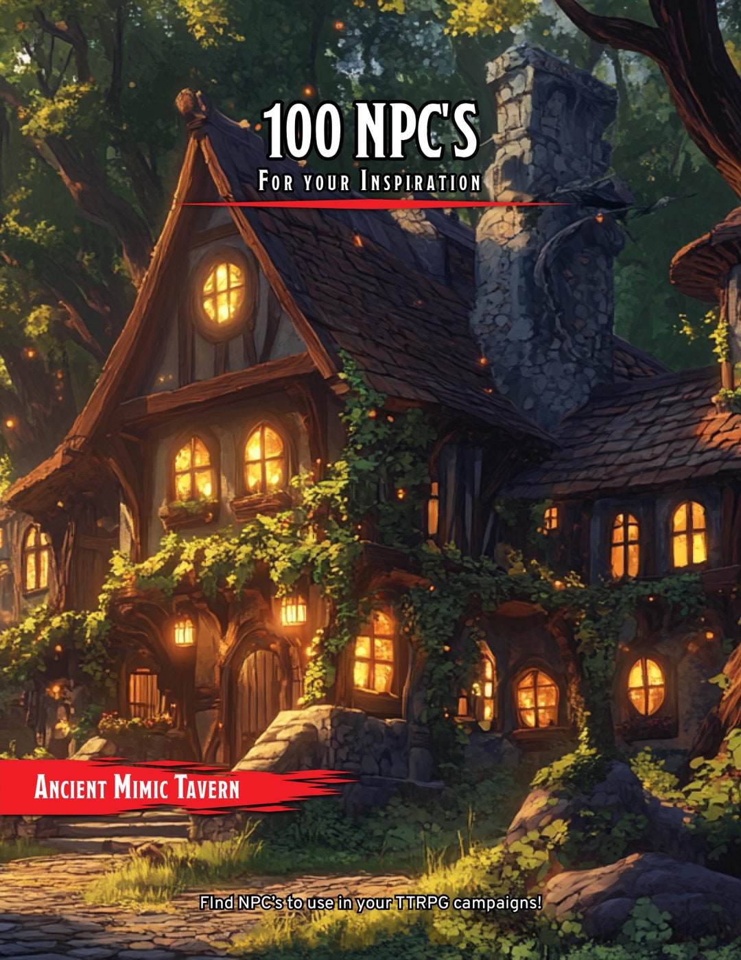 100 Npcs for Your D&D Campaigns, Fantasy Character Book, Perfect for ...