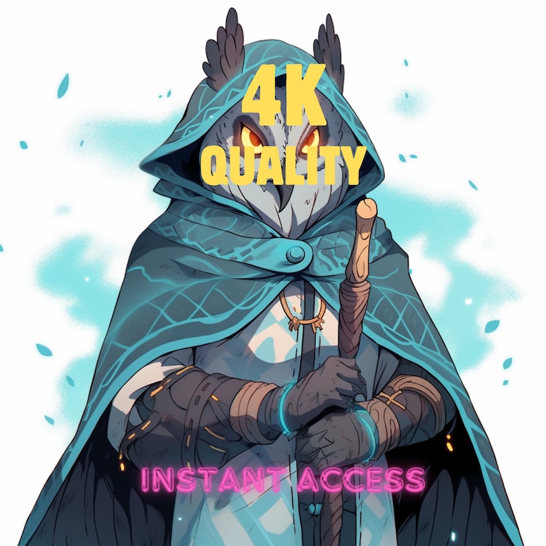 Owlin Bundle 1- 15 Owlin Portraits, Dungeons and Dragons Art, D&D Art ...