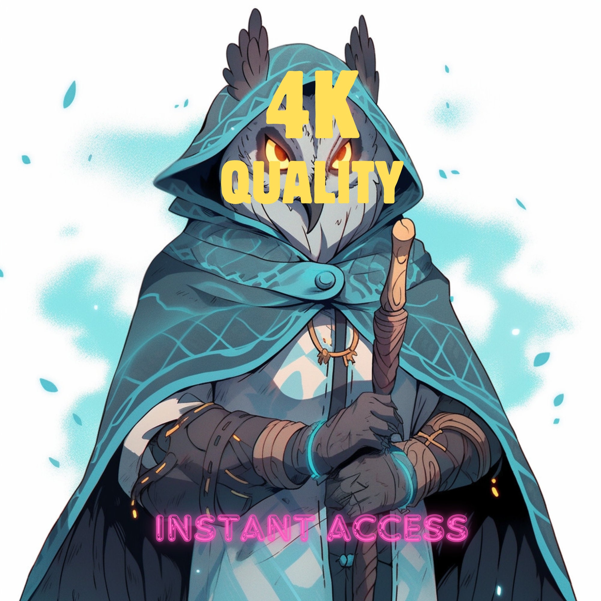 Owlin Character Portraits: D&D Art Bundle (digital Download, PNG Bundle ...