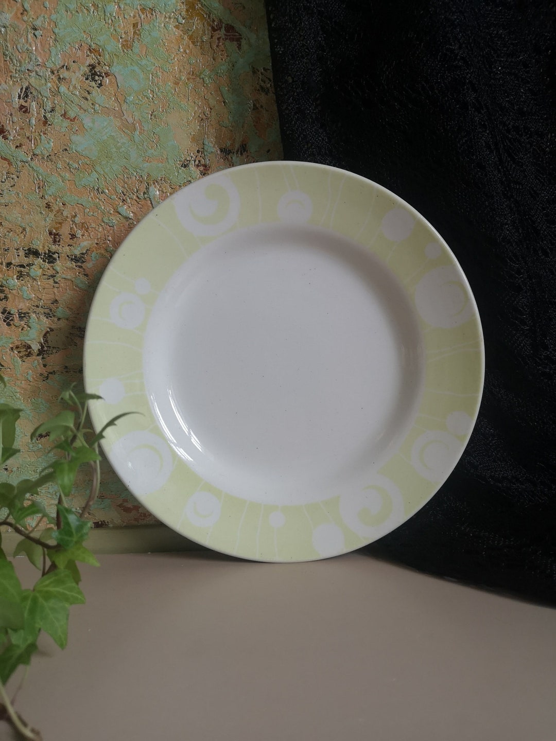 Vintage Riga Faience Plate From the DIANA Collection Riga Porcelain ...