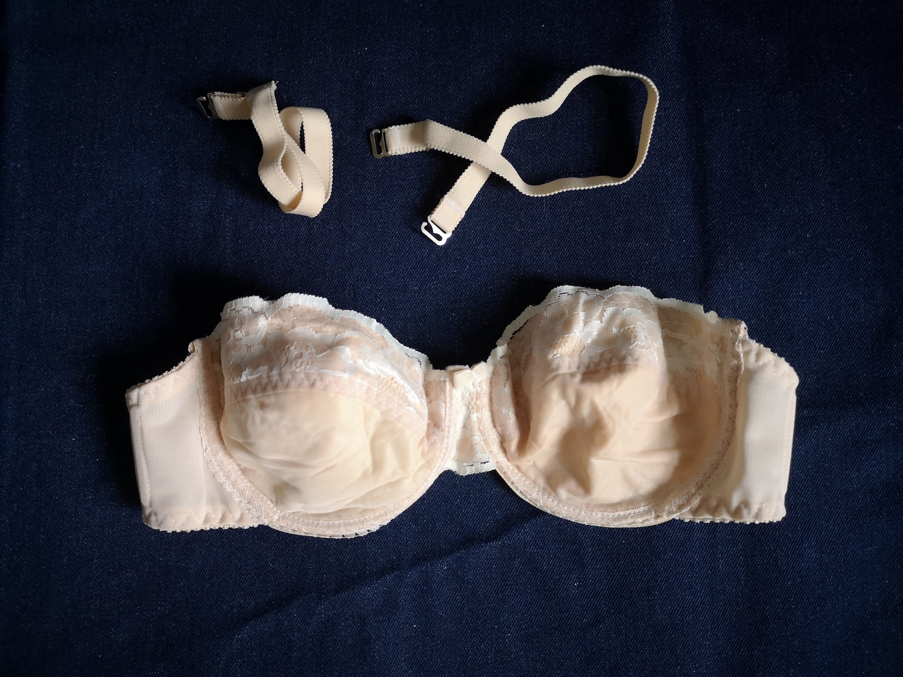 Soviet Era Vintage Brasserie Vintage Beige Women's Underwear Brasserie ...