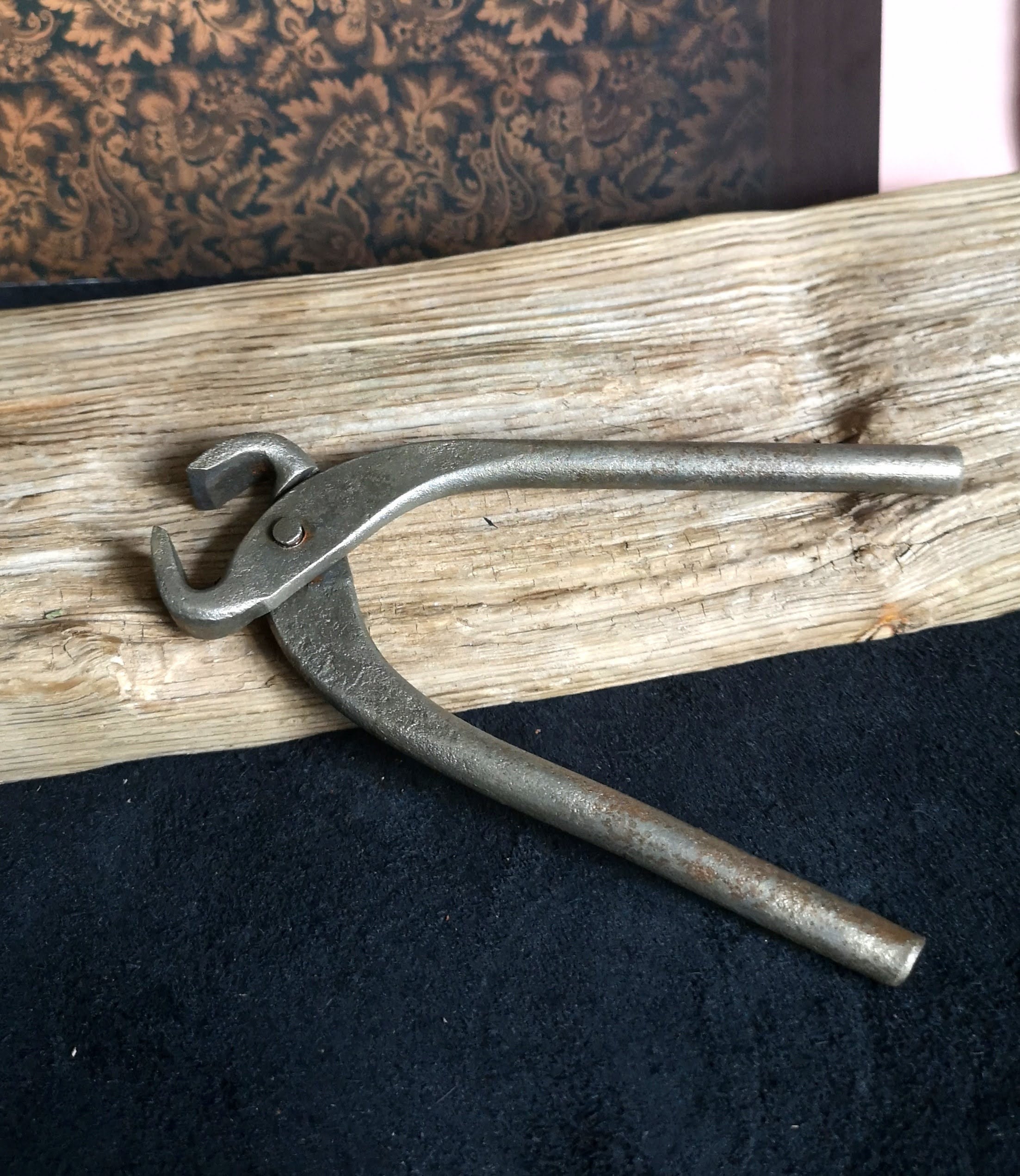 Vintage Pliers Old Work Tool Forged Pliers Garage Decor Workshop Decor ...