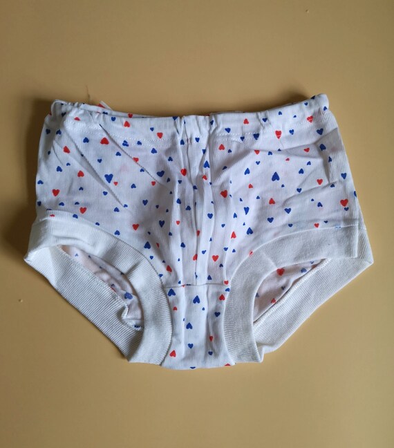 Soviet Vintage Girls Viscose Cotton Underpants Unworn… Gem