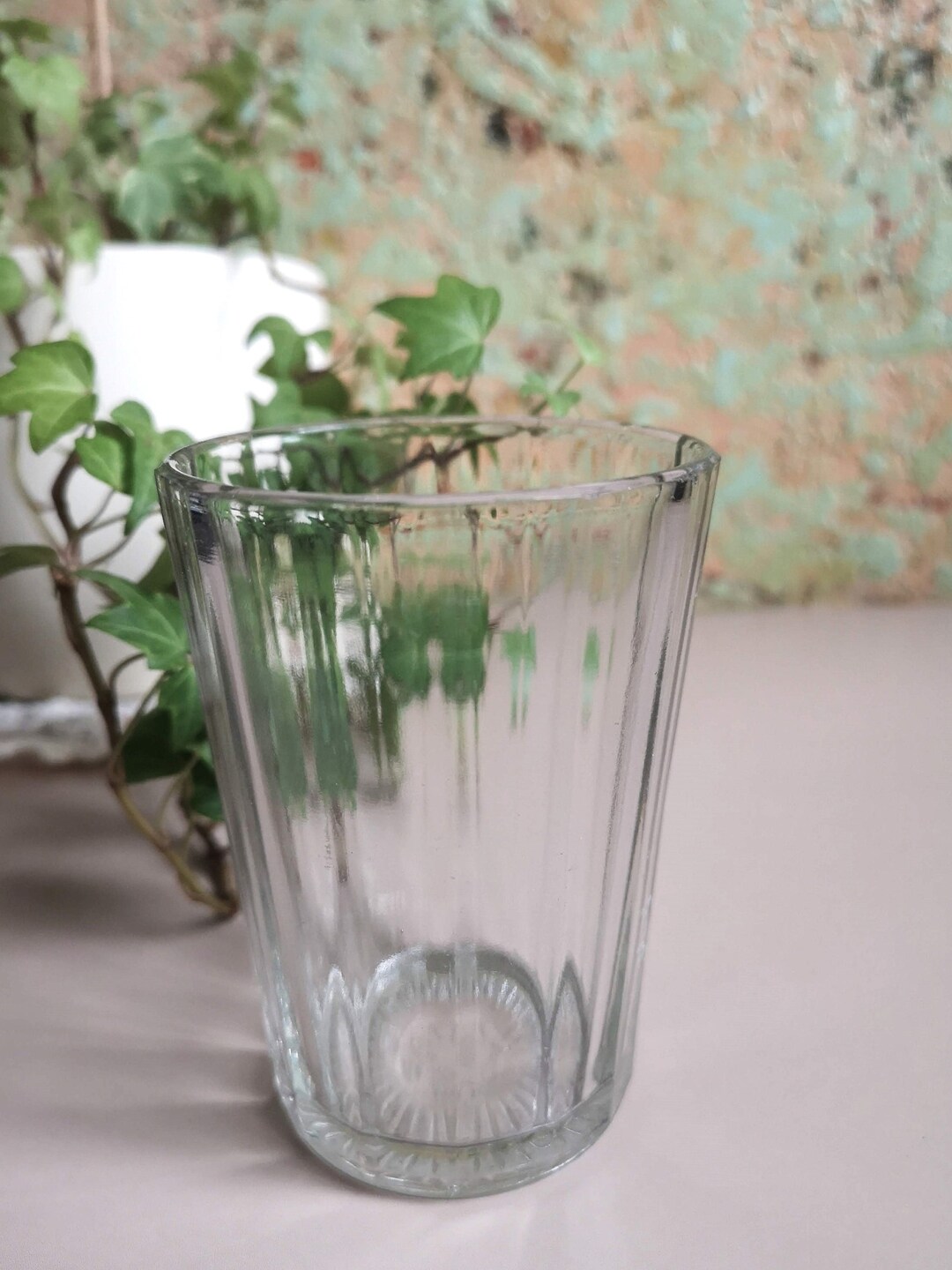 Vintage Soviet Traditional Ground Glass 200 Grams Made in USSR 1960-70s ...