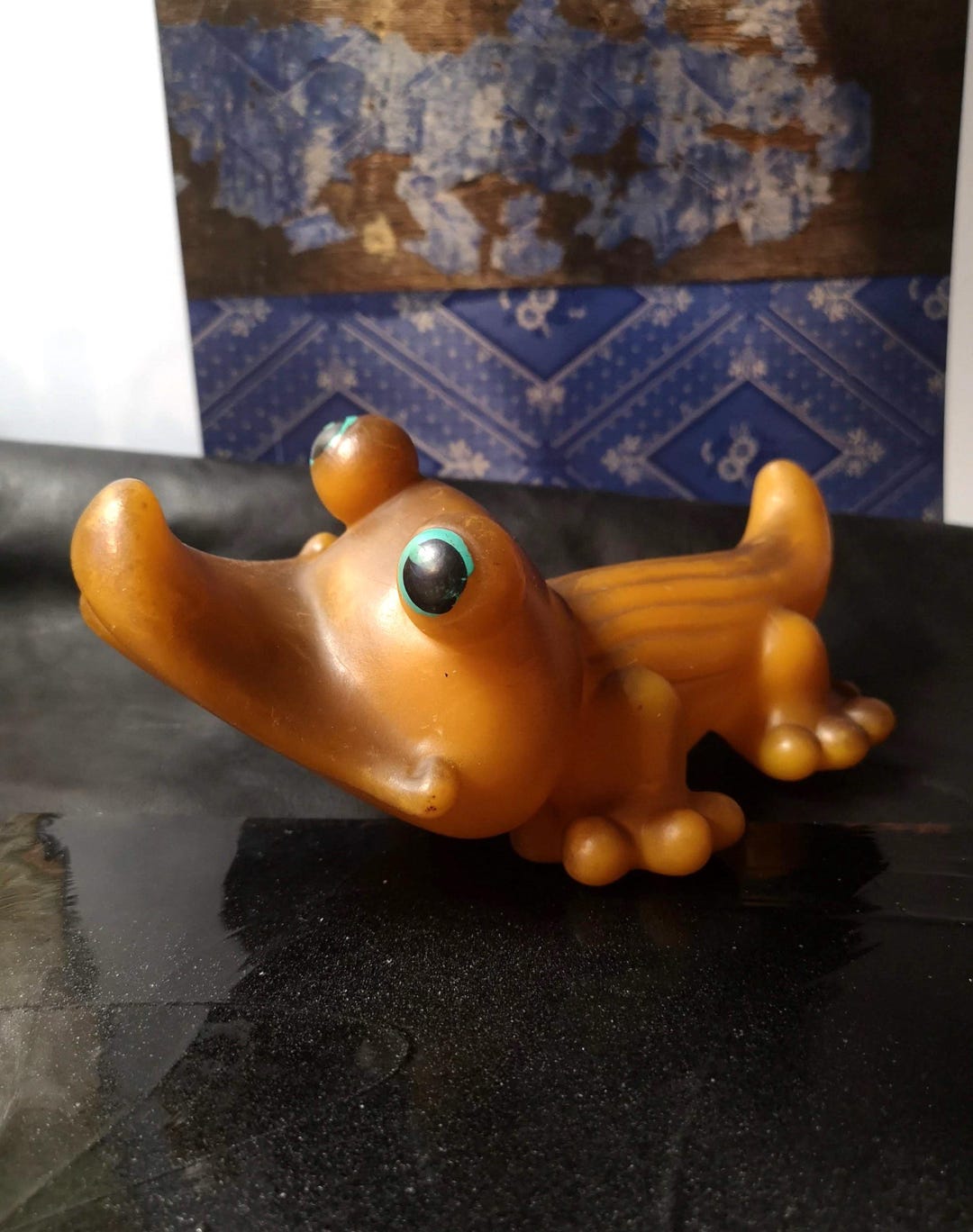 Soviet Vintage Soft Rubber Crocodile Toy, Retro USSR Collectible Animal ...