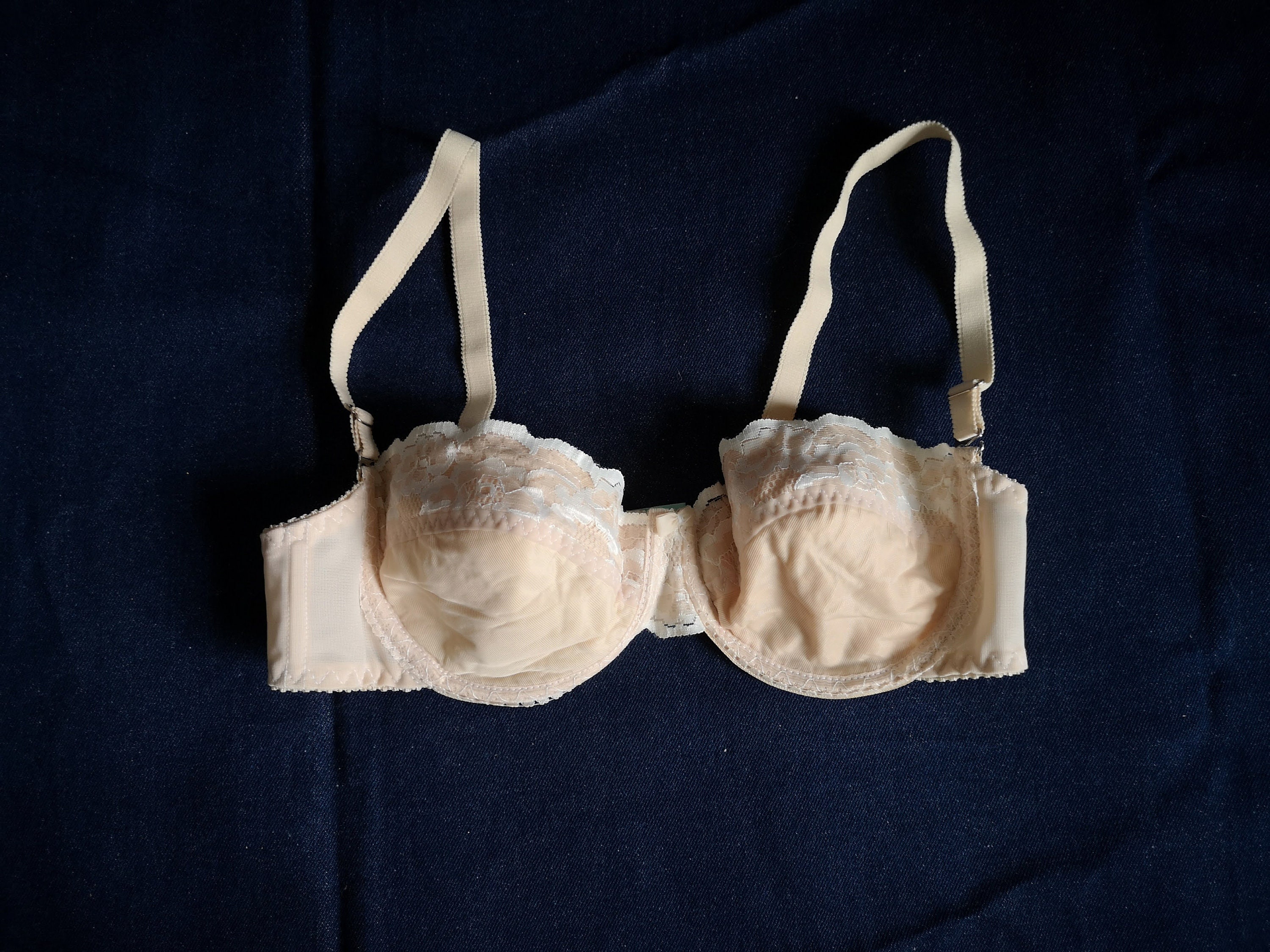 Soviet Era Vintage Brasserie Vintage Beige Women's Underwear Brasserie ...