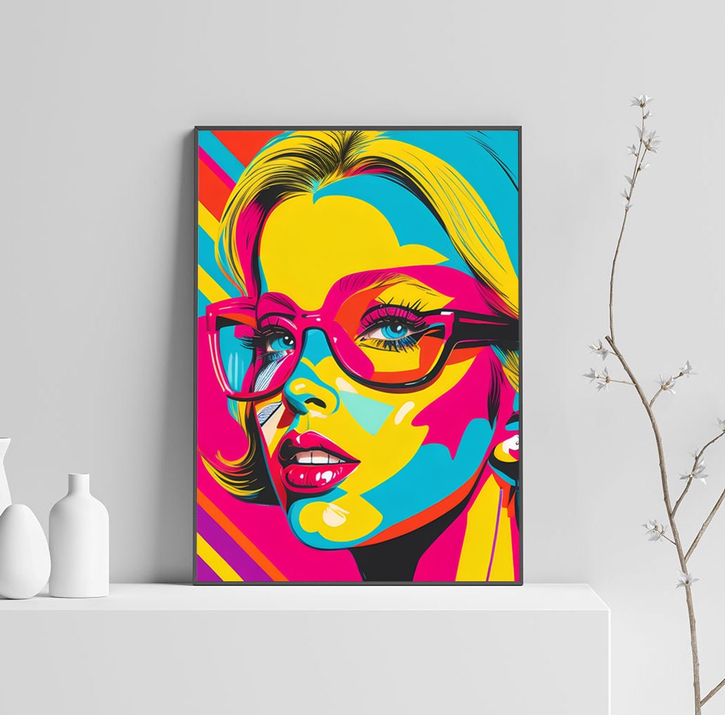 Pop Art Wall Art Andy Warhol Andy Warhol Poster Museum - Etsy