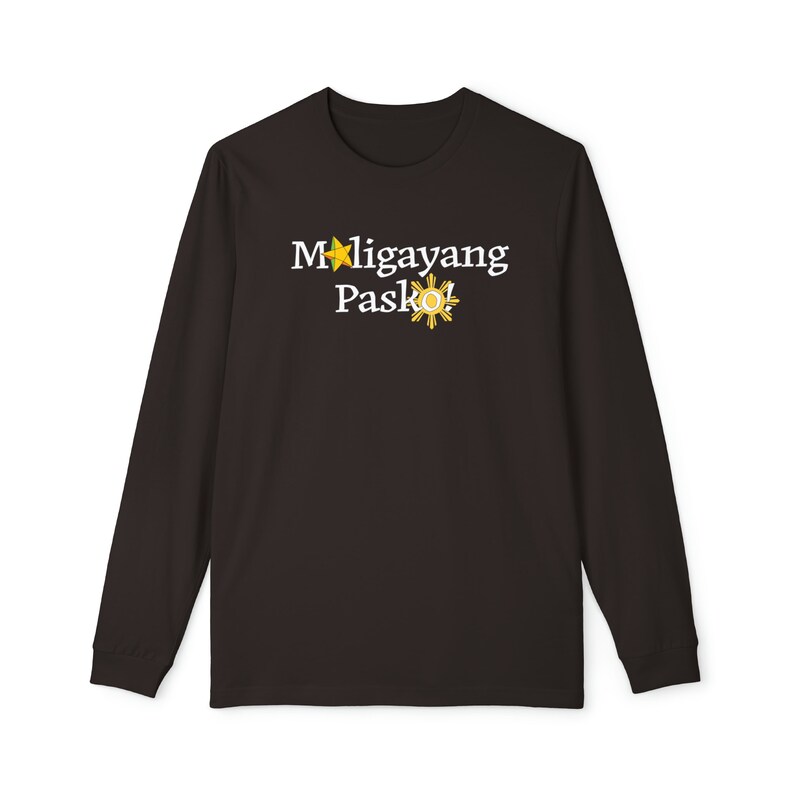 Maligayang Pasko Matching Christmas Outfits Men's Long Sleeve Pajama ...