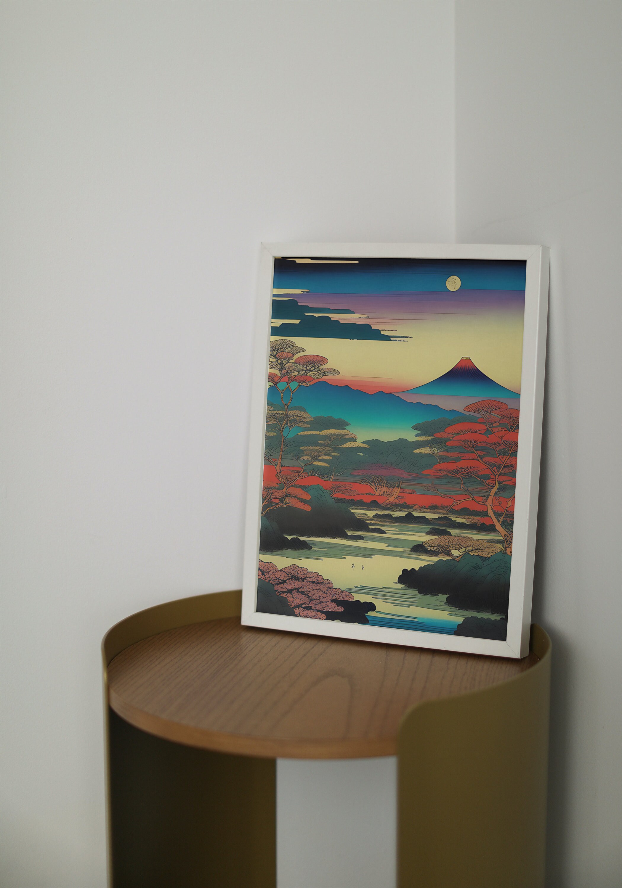 Ethereal Eden: Ukiyo-e Style Otherworldly Garden Art Print - Etsy