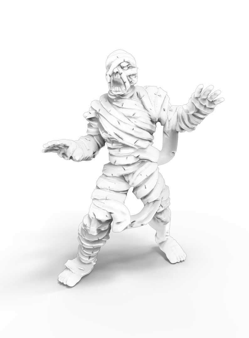 The Mummy Action Figure - High-quality 3D Printable Model - Etsy