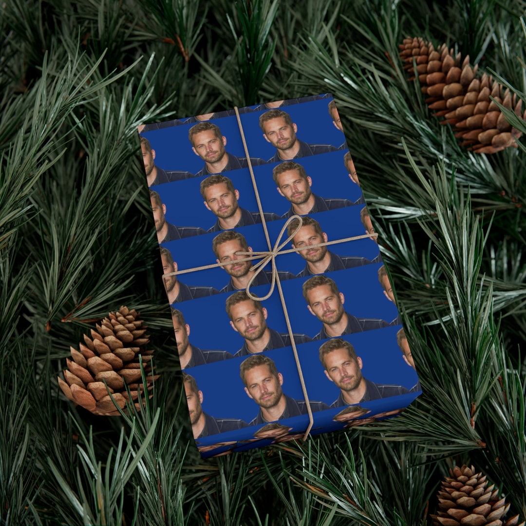 Paul Walker Gift Brian O'conner Gift Wrap Paul Walker Wrap - Etsy