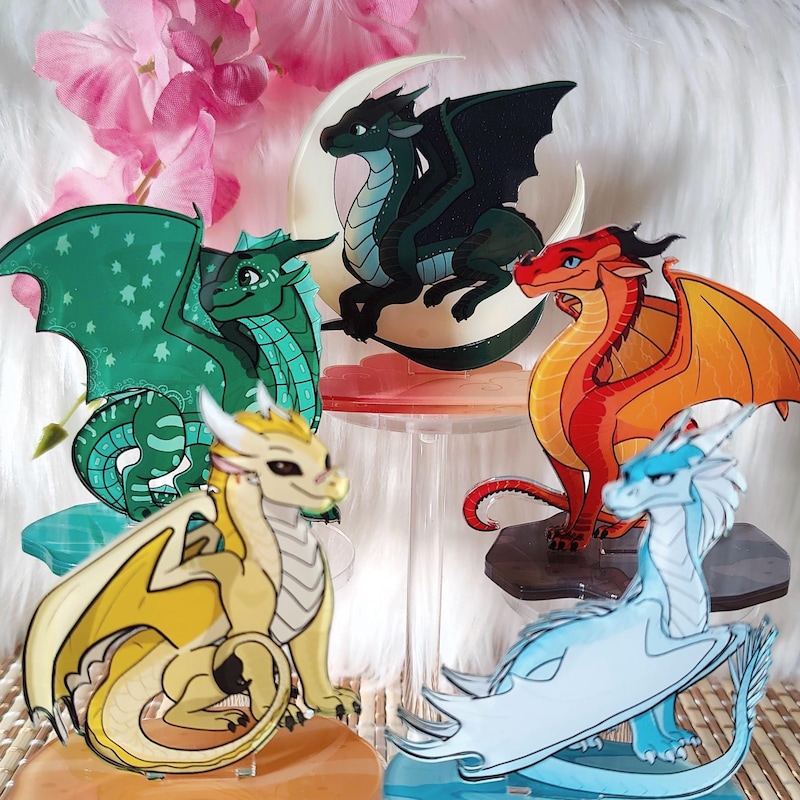 Acrylic Clay Figurines - Etsy