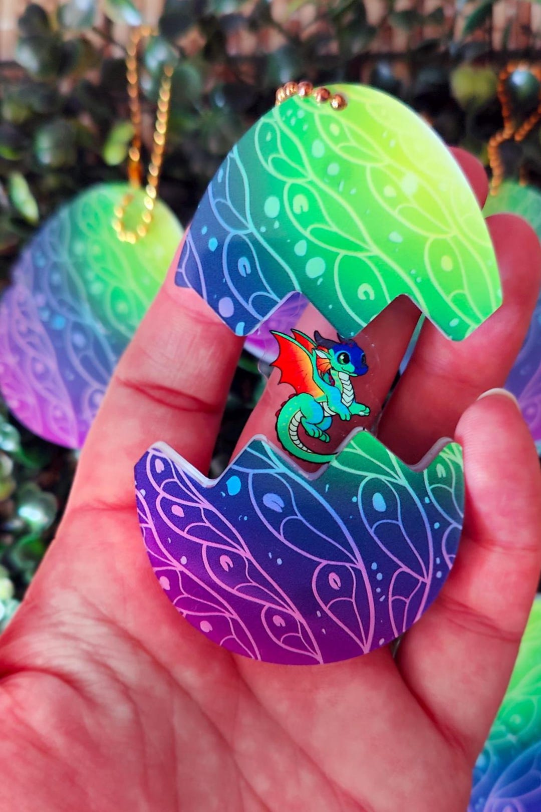 Baby Glory Openable Egg Keychain | Wings of Fire Dragon Egg Keychain ...