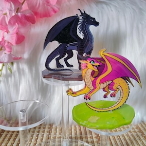 Wings of Fire Acrylic Standee / Flat Figurine – 3" – Full Bleed Borders ...