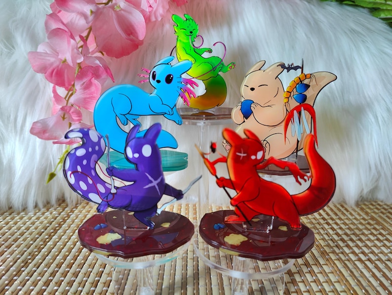 Rain World Slugcat Standee / Flat Figurine – 3" – Full Bleed Borders ...