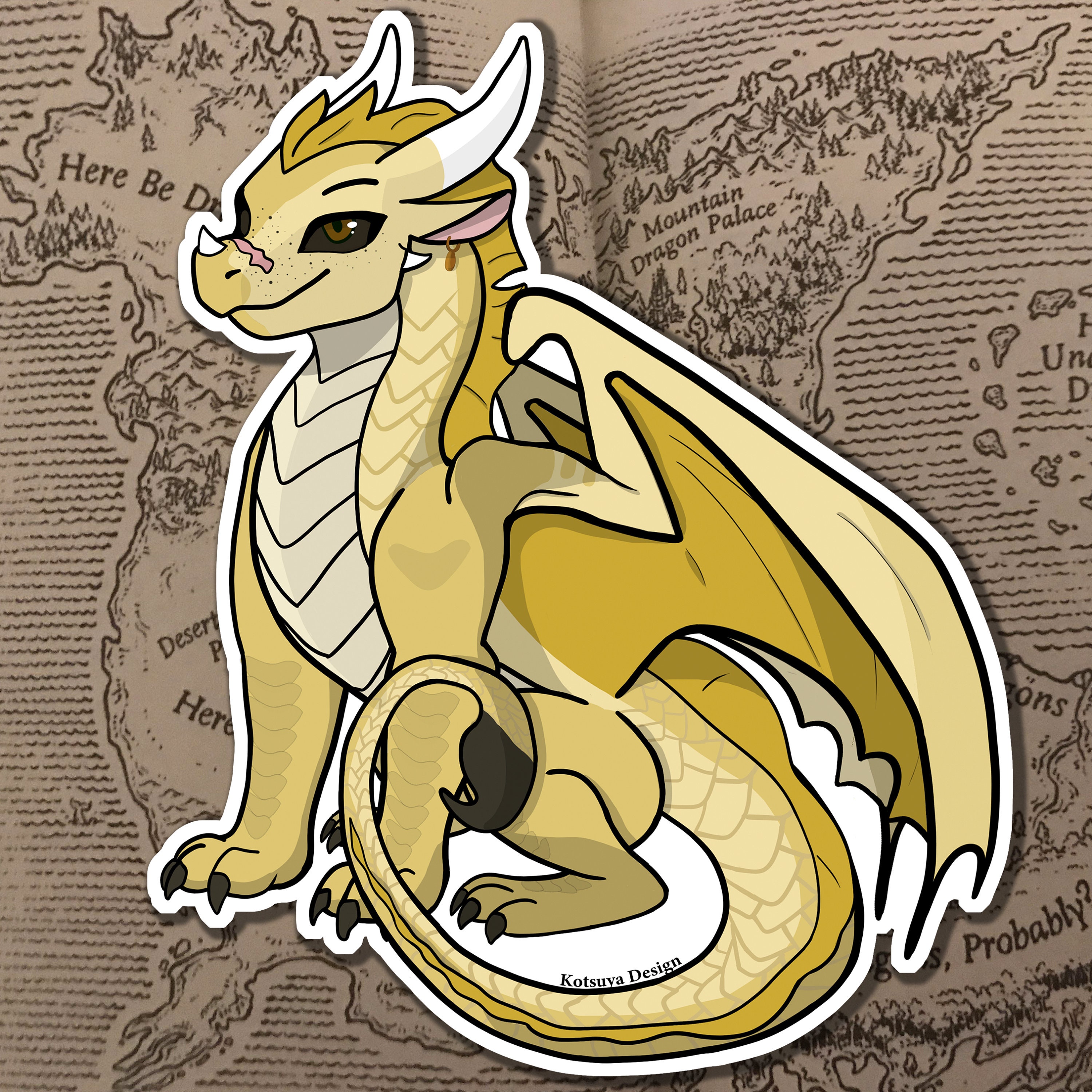 Wings of Fire Stickers Glory, Moon, Sunny, Cricket and Qibli Sticker - Etsy