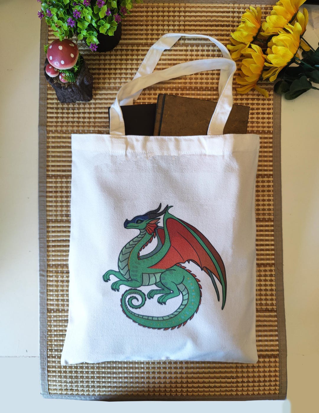 Wings of Fire Dragon Tote Bag: Glory Fan Gift - Etsy
