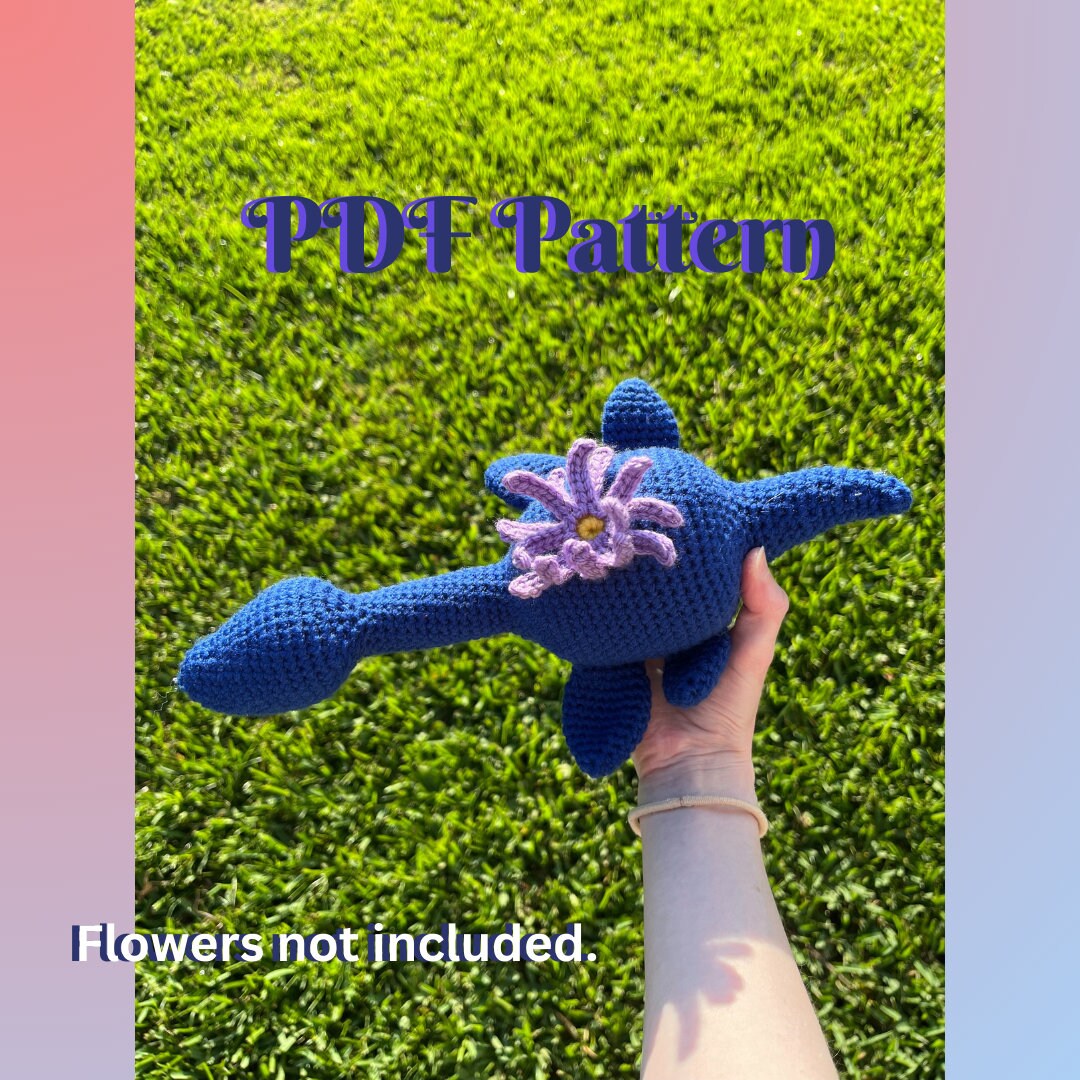 Rock Ness Monster Crochet Pattern PDF - Etsy