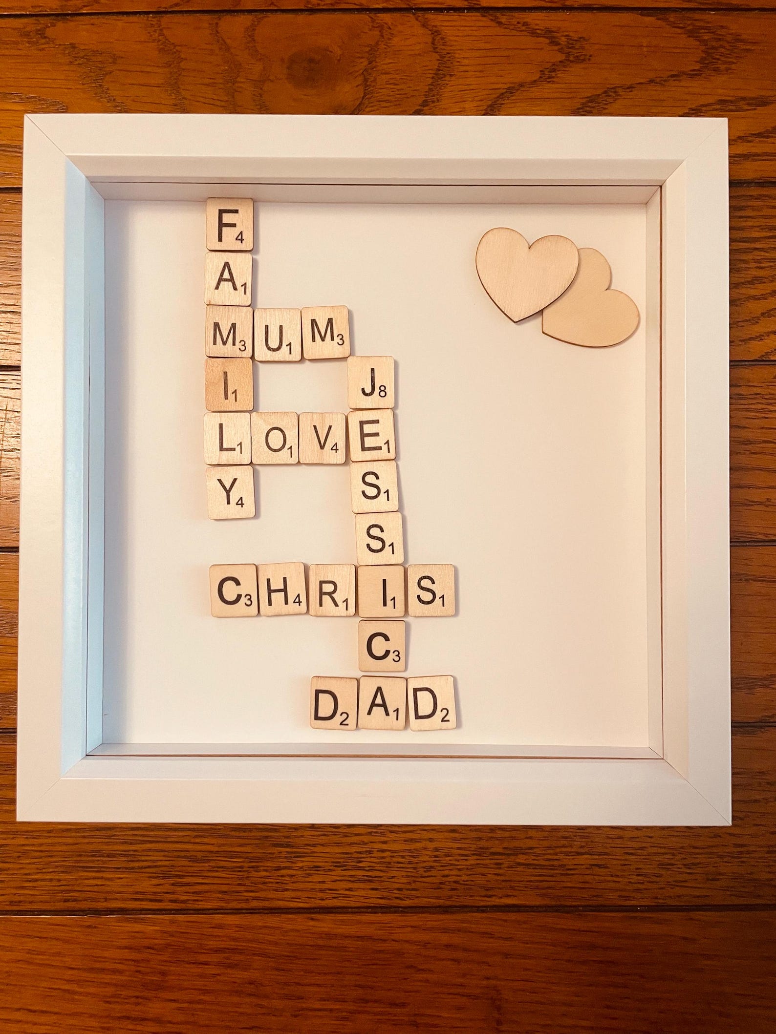 Personalised Scrabble Frames - Etsy