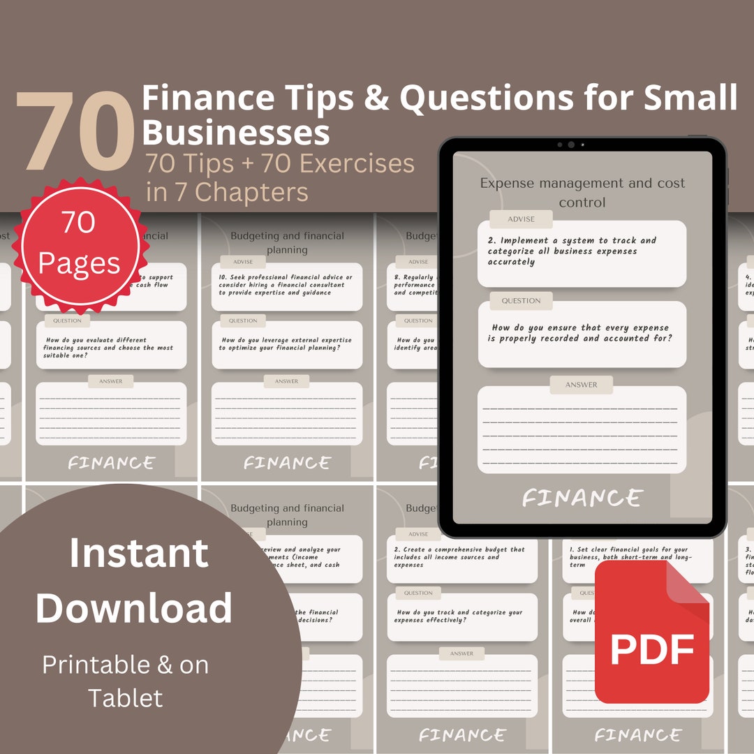 70 Finance Exercises to Improve in Your Small Business in 2025 | Helps ...