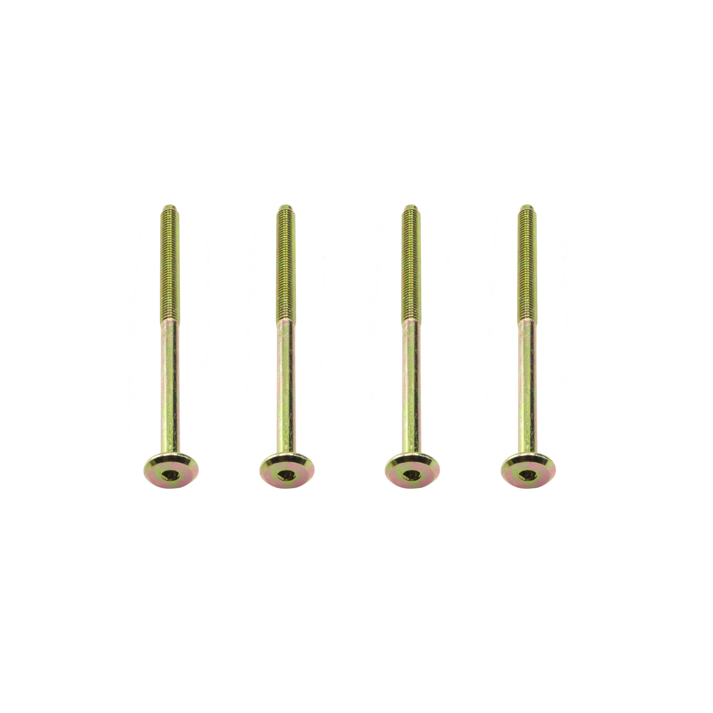 M6 6mm 90mm Long Furniture Connecting Bolts Hex Allen Key Flathead Beds ...