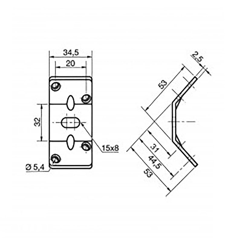 Table Leg Furniture Corner Brackets Fixings Steel Braces Supports Joist ...