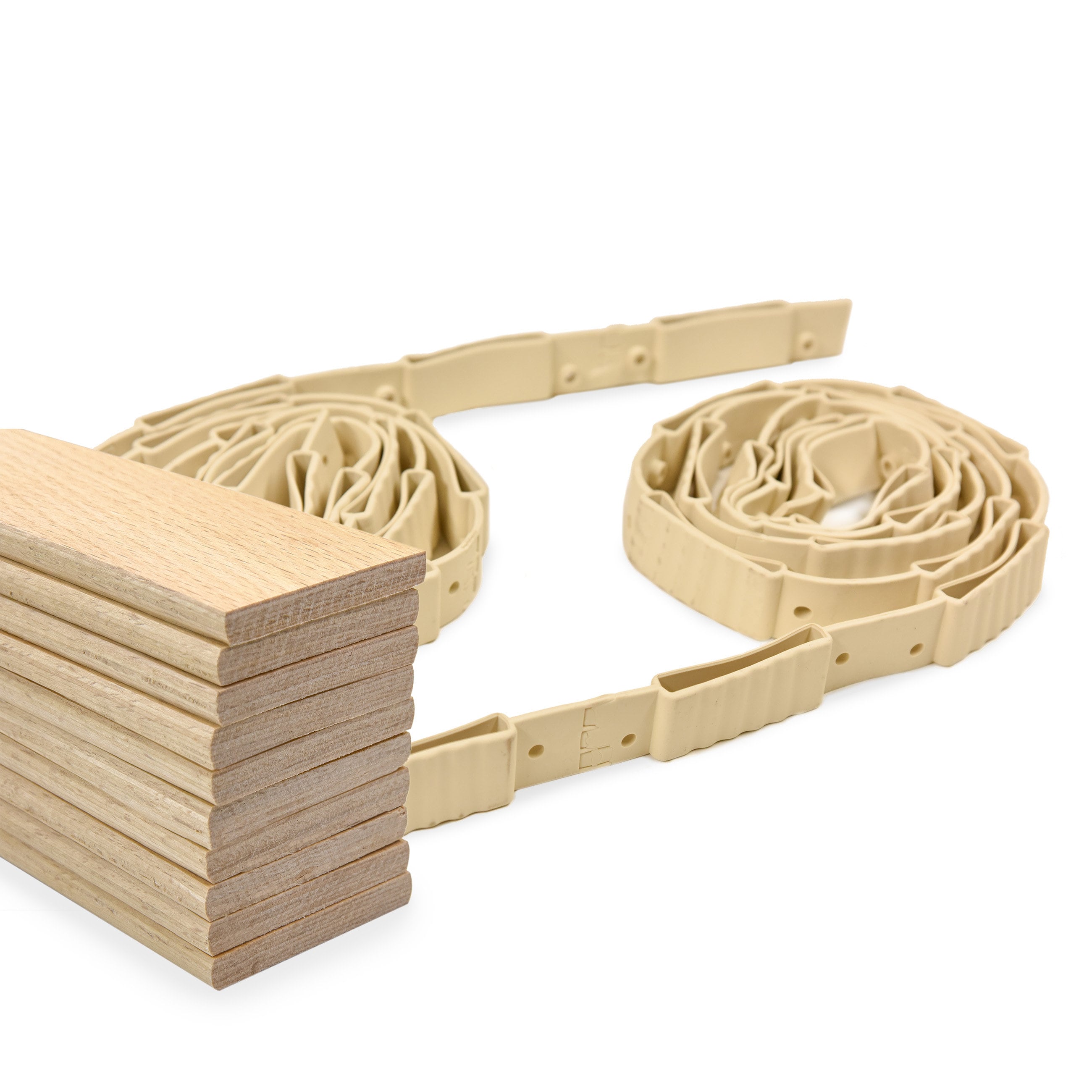 70mm Roll Out Bed Slat Assembly Set for Single Row Beds for 3ft Beds ...