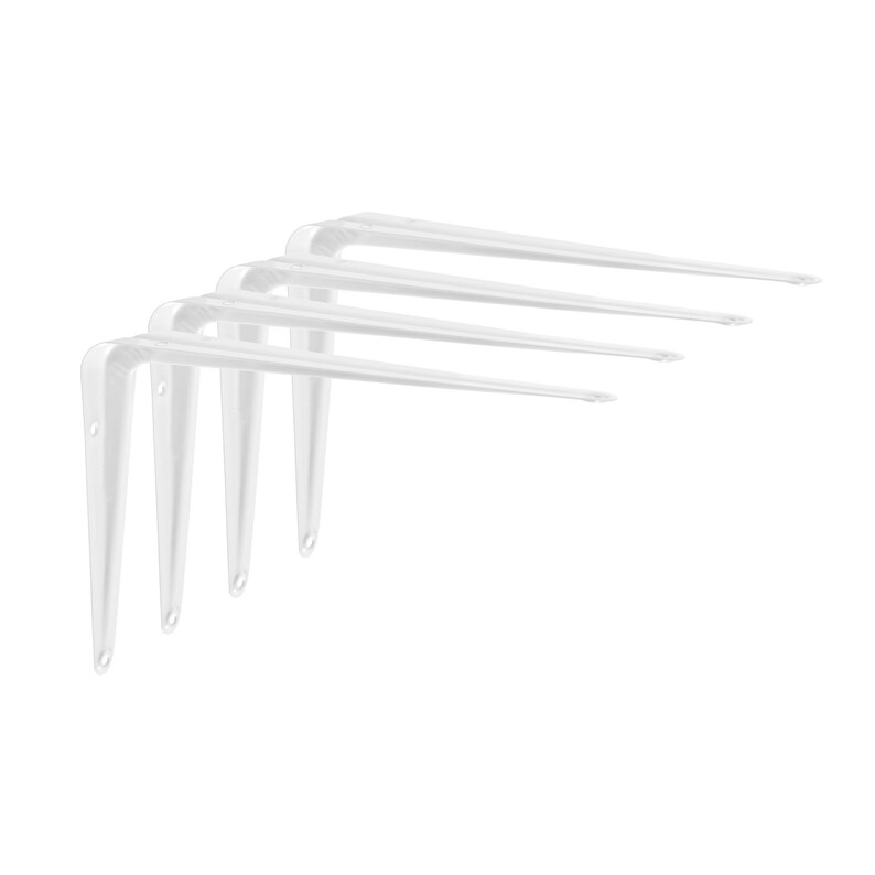 Neptune Shelf Brackets Wall Bracket Supports Shelving Steel GREY BLACK ...