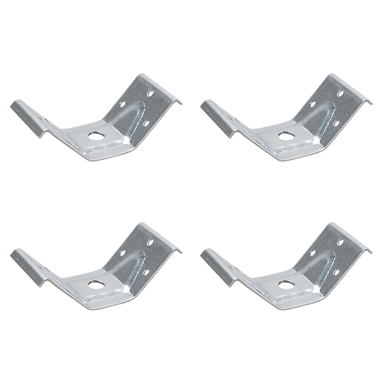 Table Corner Brackets Braces Heavy Duty 130mm Complete Set With Spanner ...
