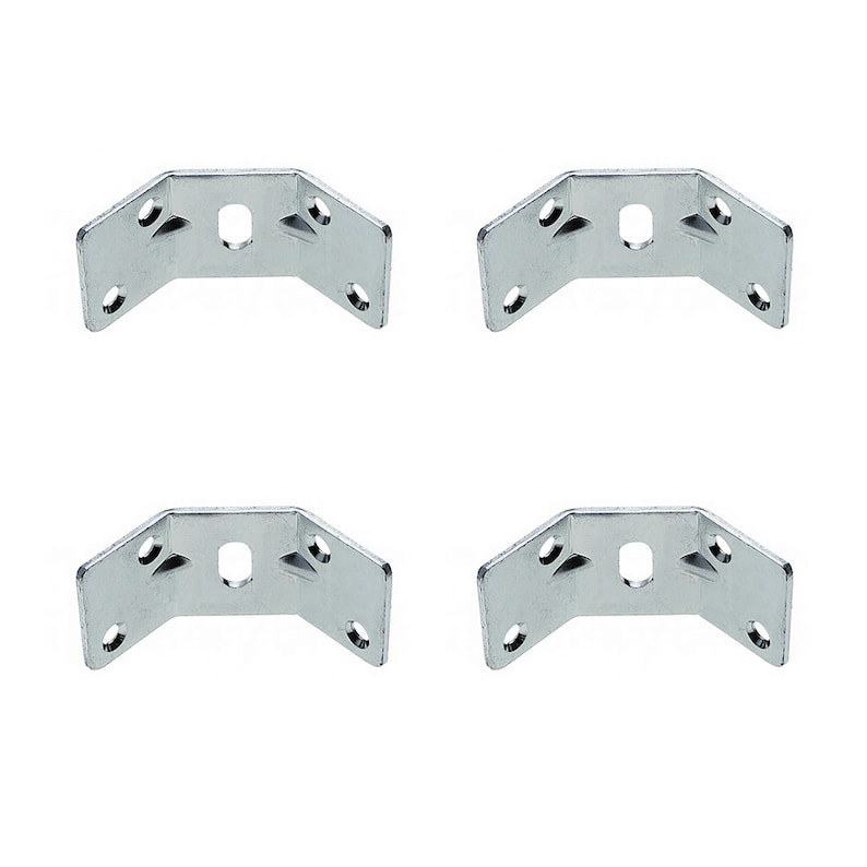 Table Leg Furniture Corner Brackets Fixings Steel Braces Supports Joist ...
