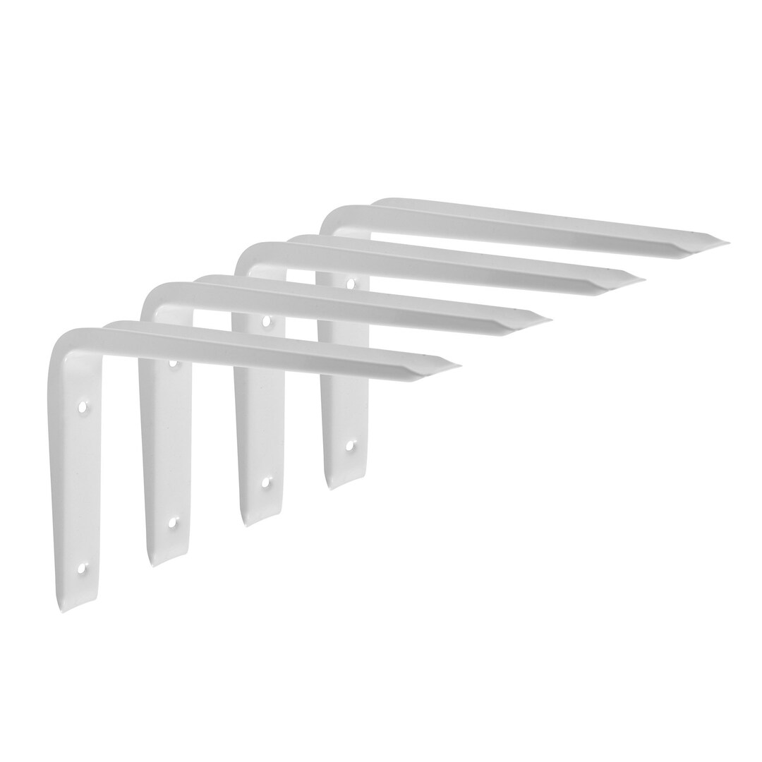 Mercury Shelf Brackets Wall Bracket Supports Shelving Steel 125mm X ...