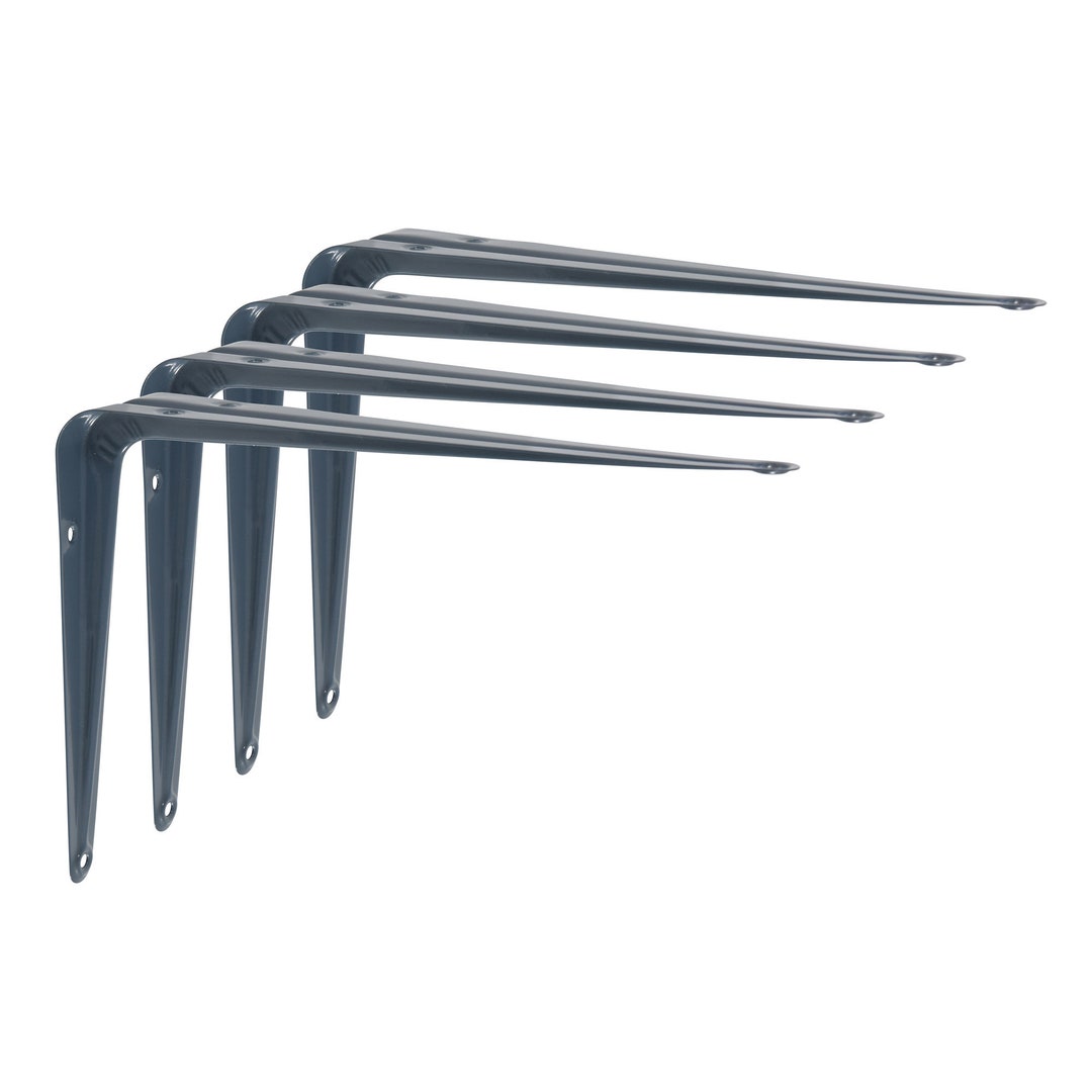 Neptune Grey Shelf Brackets 300mm X 350mm 12 X 14 Made From Steel ...