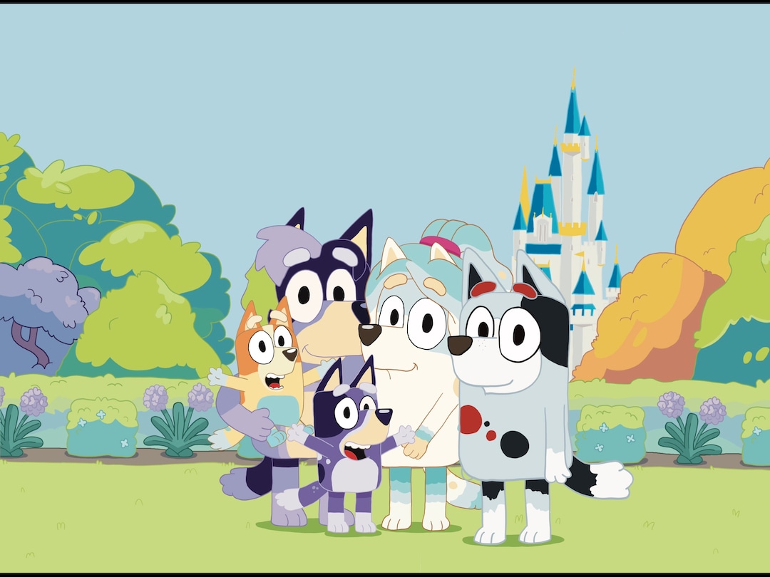 Bluey Family Portrait - Etsy