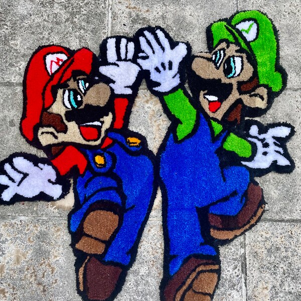 Super Mario Tufted - Etsy