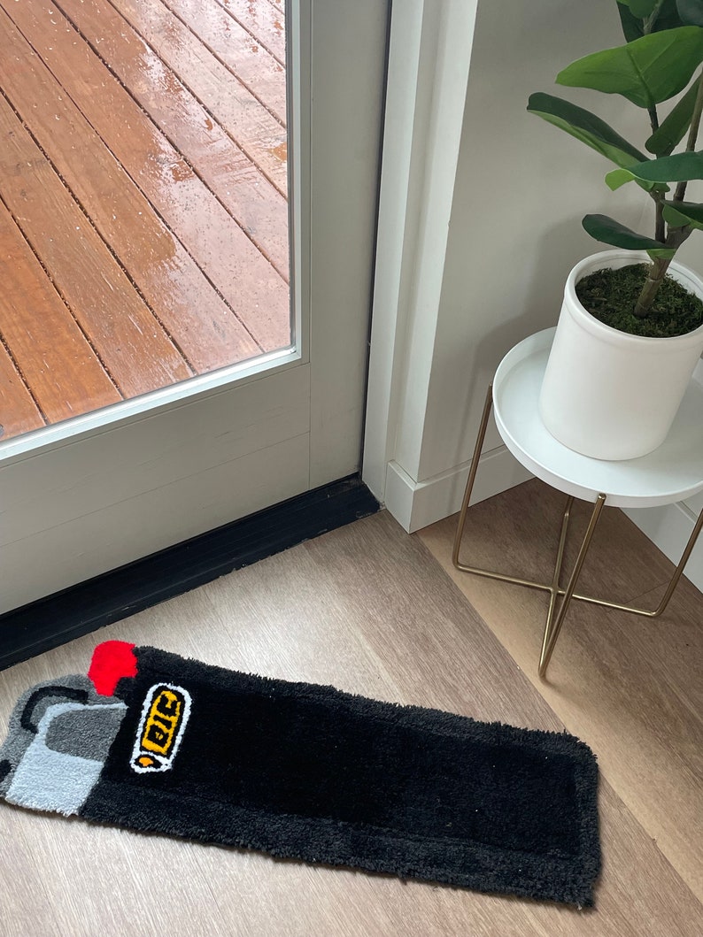 BIC Lighter Tufted Rug - Etsy