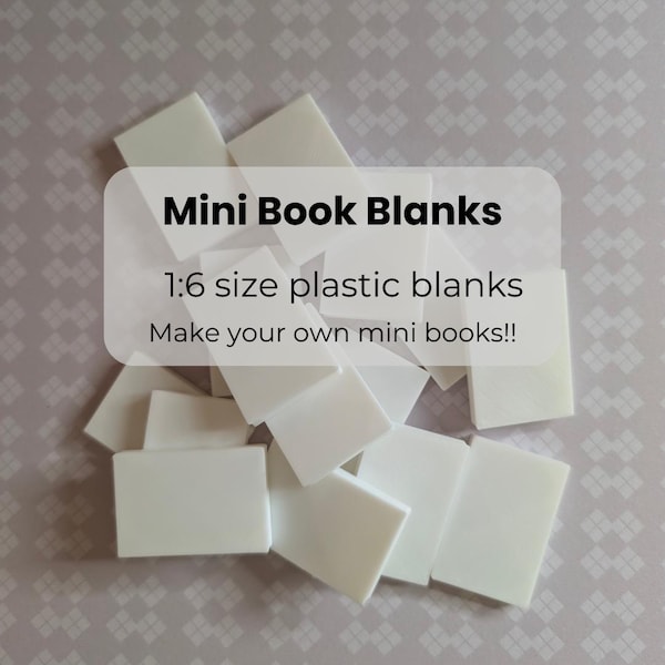 Wood Mini Books - Etsy