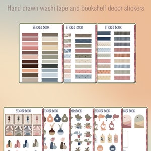 2025 Digital Reading Journal: Boho Book Tracker (PDF) - Etsy