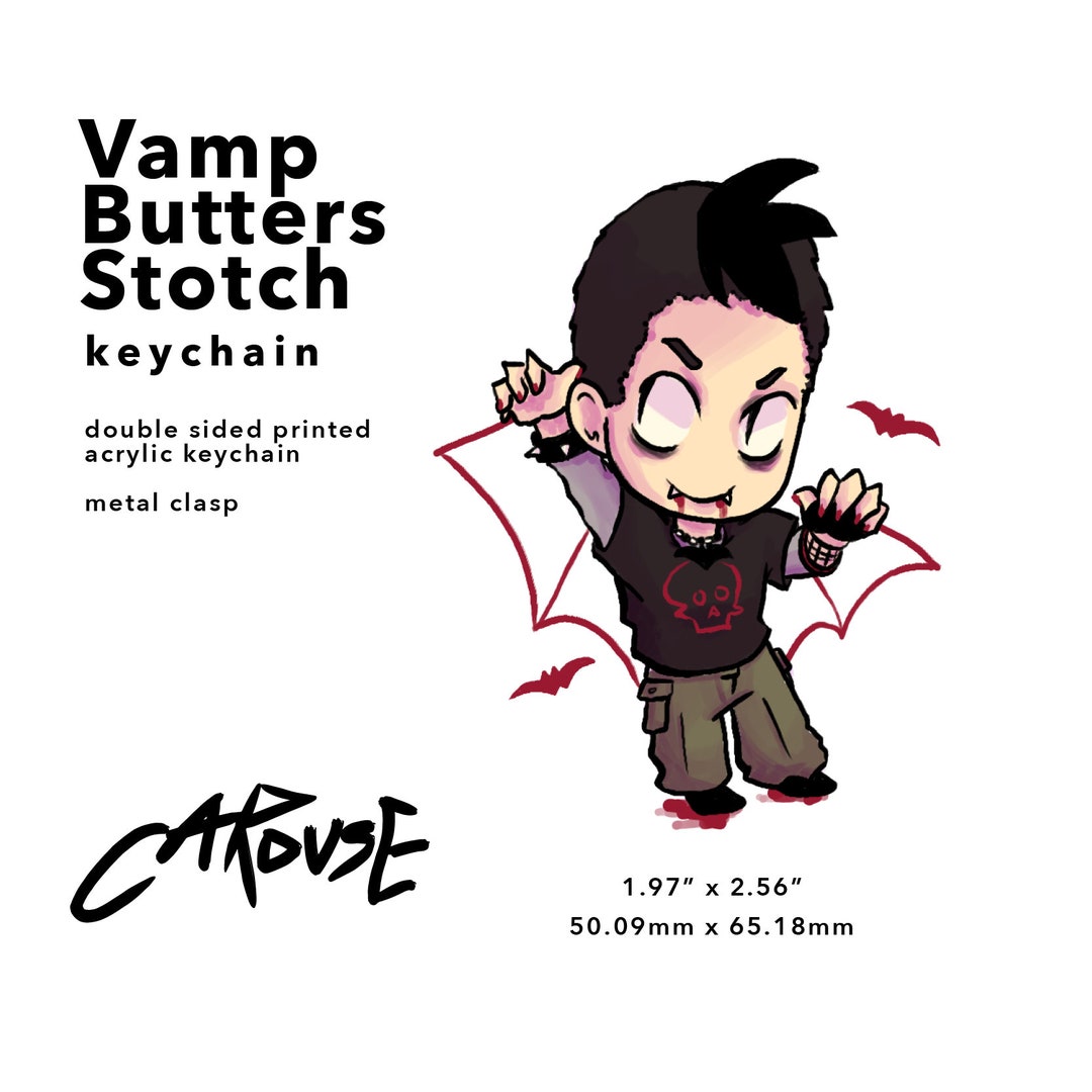 Vamp Butters Stotch Acrylic Keychain - Etsy