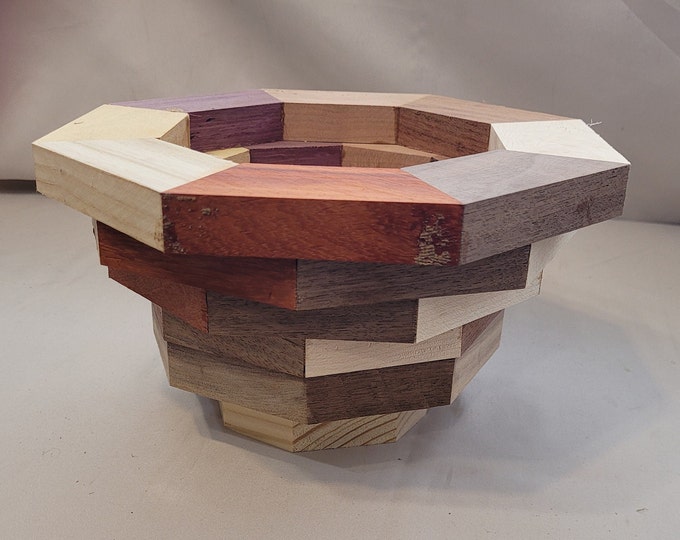 Segmented Bowl Blank, Wood Bowl Blank - Etsy