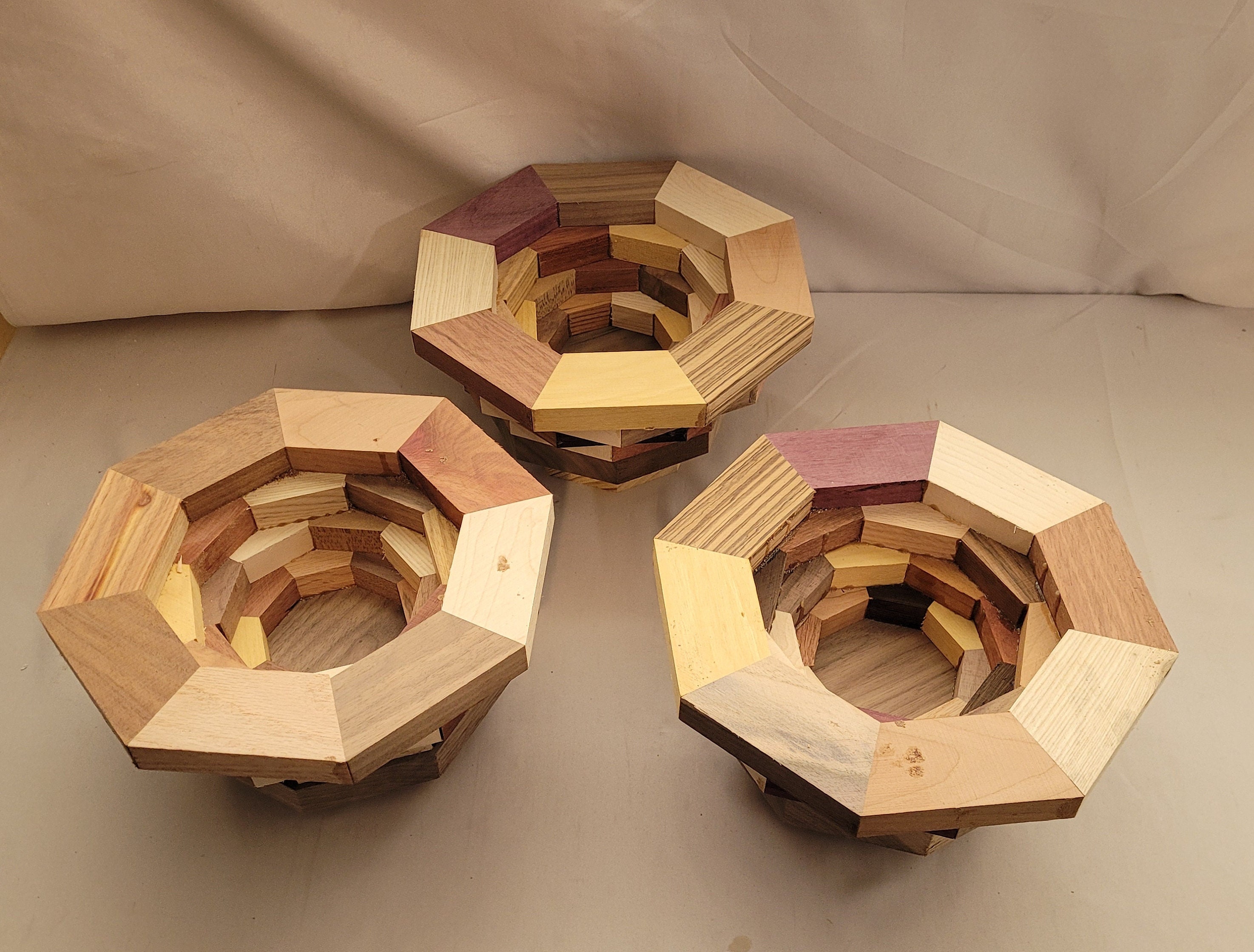 Segmented Bowl Blank, Wood Bowl Blank - Etsy