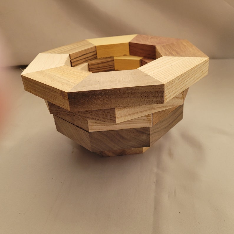 Segmented Bowl Blank, Wood Bowl Blank - Etsy