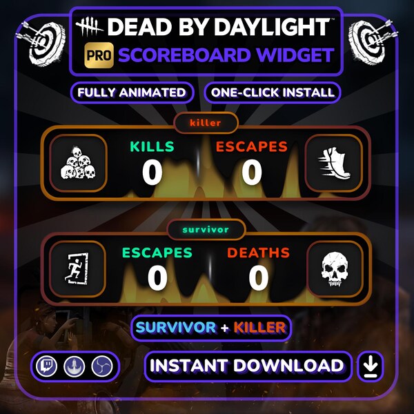 Dead by Daylight Twitch Overlay - Etsy
