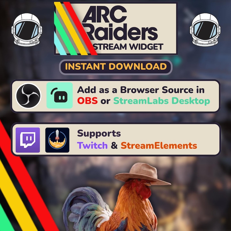 Animated Arc Raiders Style Counter - Multi-language, Auto-save, Chat ...