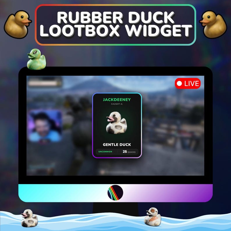 Arc Raiders Duck Hunter Widget | Twitch Channel Point Game ...