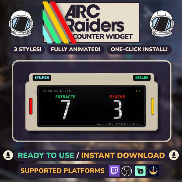 Arc Raiders Stream Overlay - Etsy