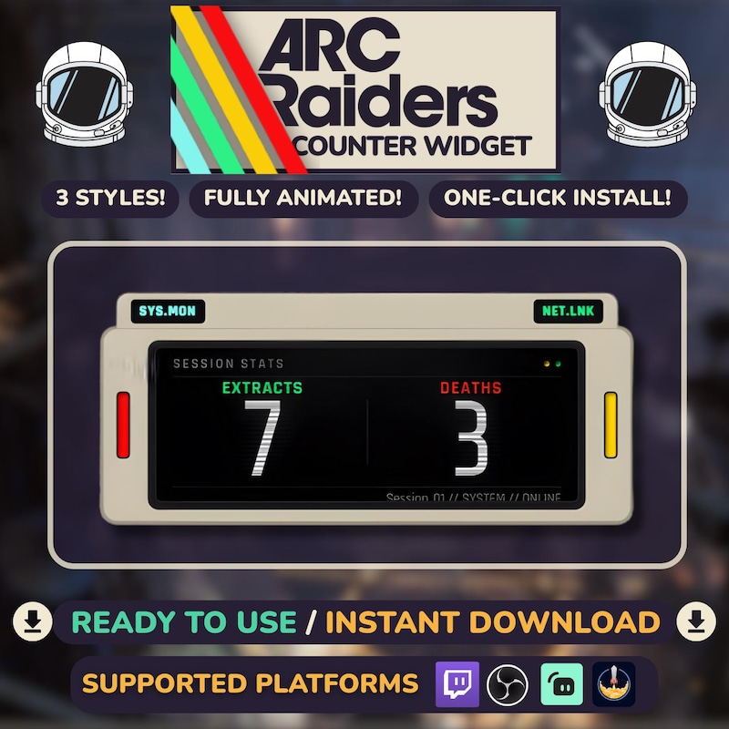 Arc Raiders Stream Overlay - Etsy